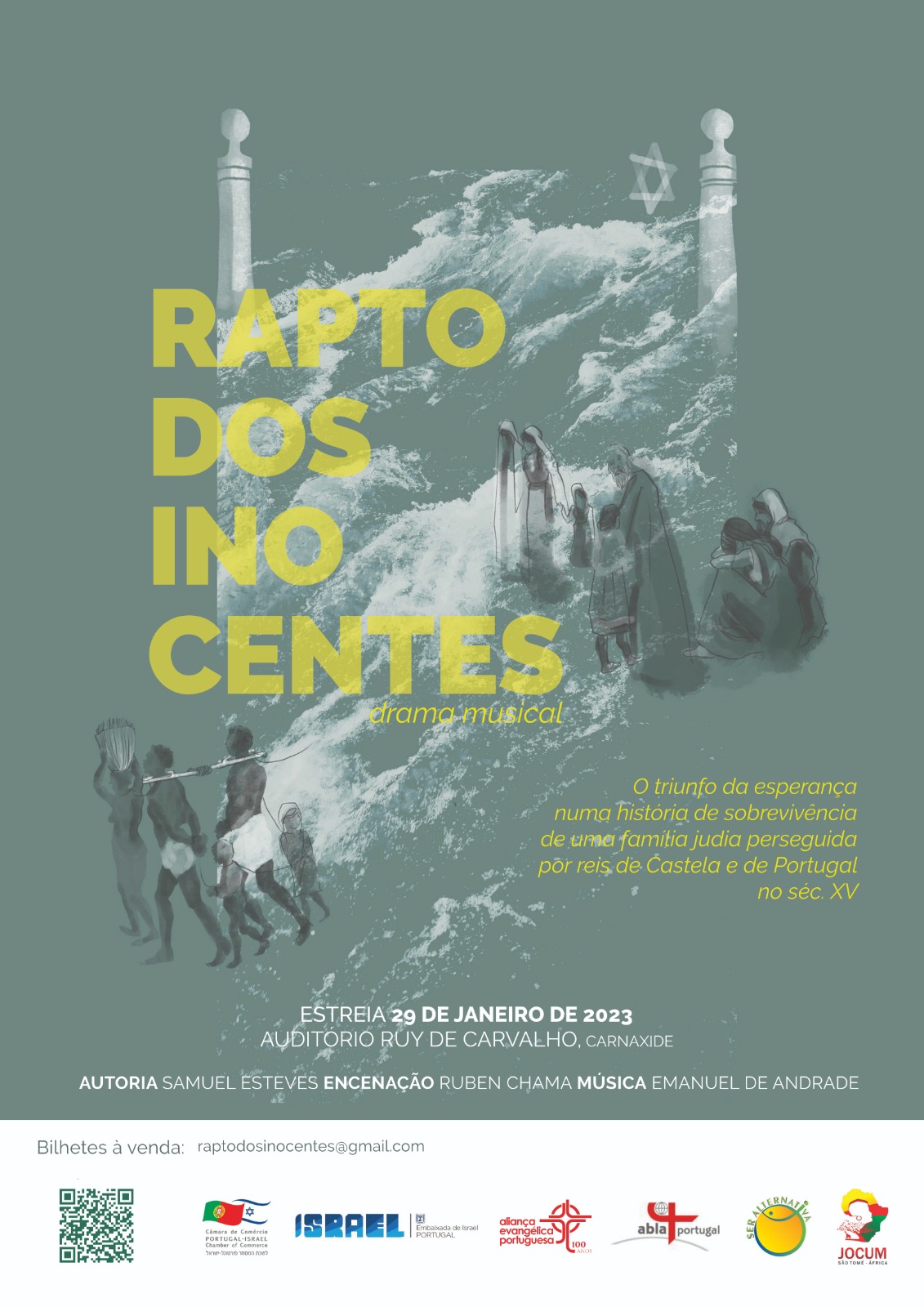 Espetáculo Teatro Musical RAPTO DOS INOCENTES - Aliança Evangélica ...